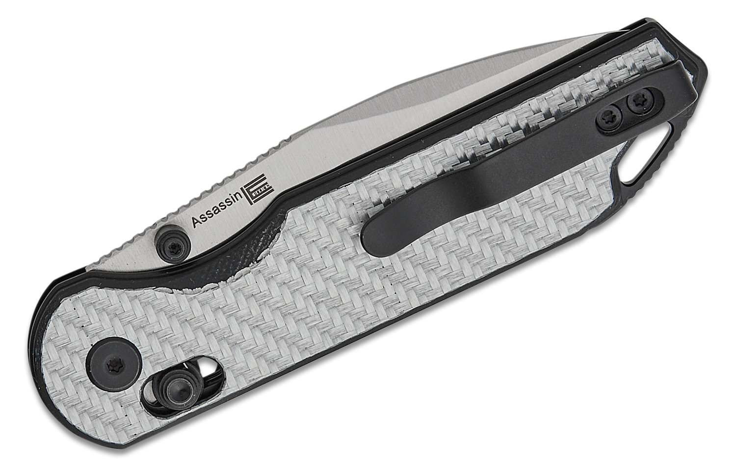 Kizer Cutlery Vanguard Carlos Elstner Assassin Clutch Lock Flipper ...
