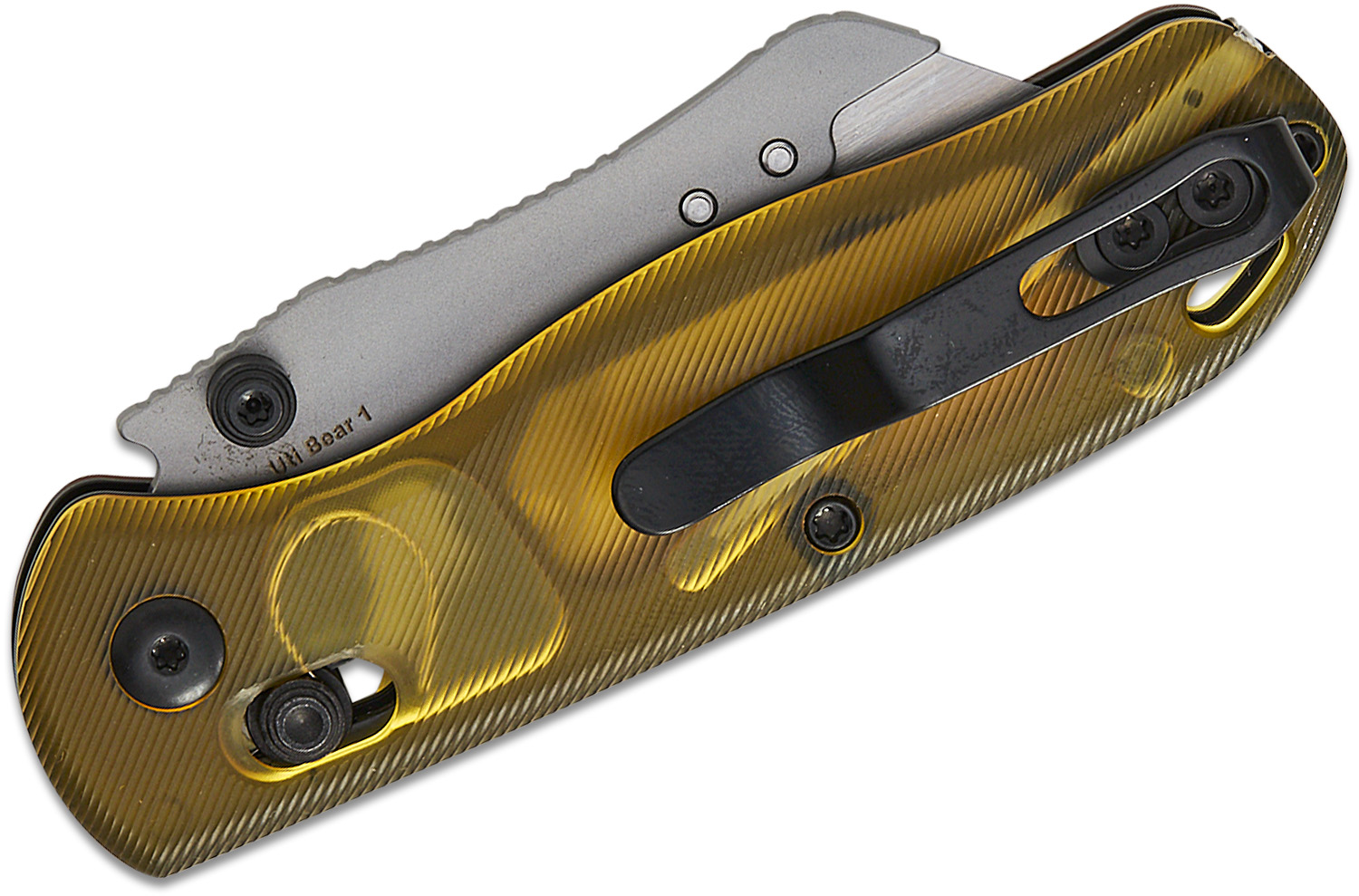 Kizer Cutlery Vanguard Azo Uti Bear 1 Clutch Lock Folding Knife 2.74 ...