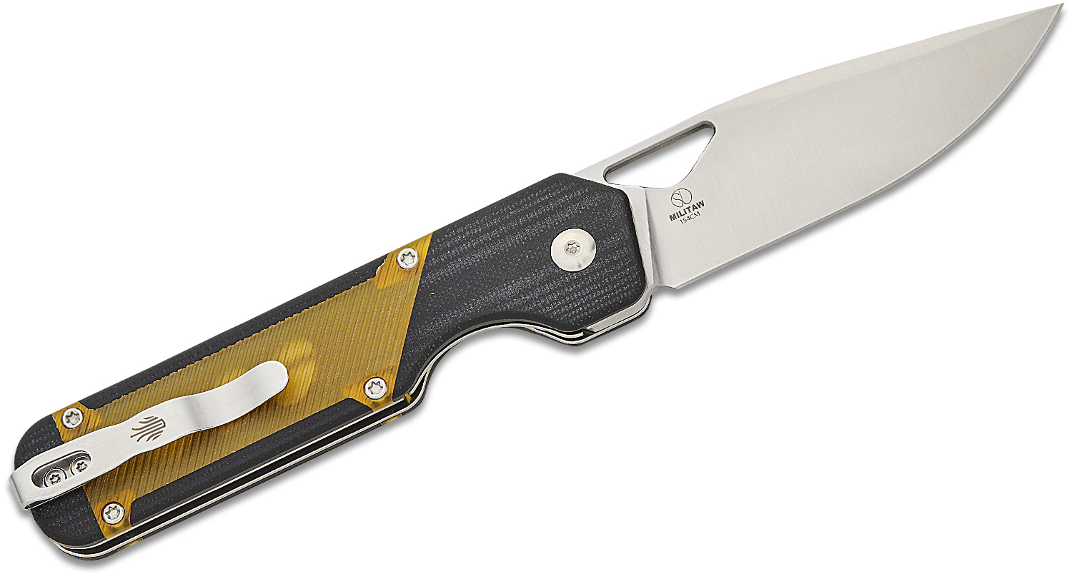 Kizer Cutlery Vanguard Jonathan Styles Militaw Liner Lock Front Flipper ...