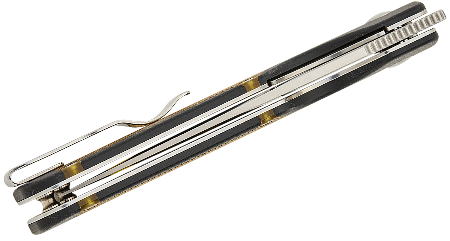 Kizer Cutlery Vanguard Jonathan Styles Militaw Liner Lock Front Flipper ...