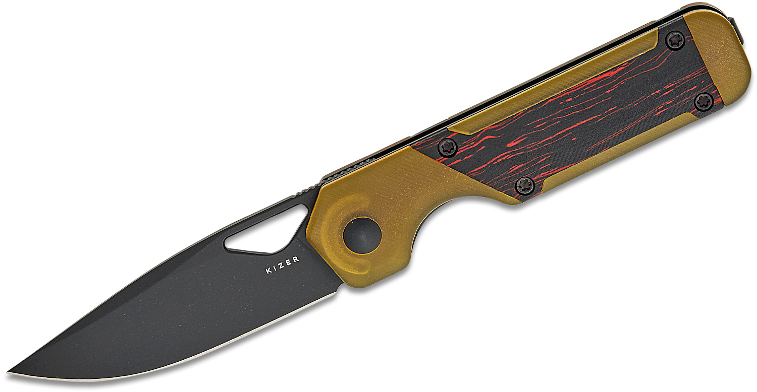 Kizer Cutlery Vanguard Jonathan Styles Mini Militaw Liner Lock Front ...