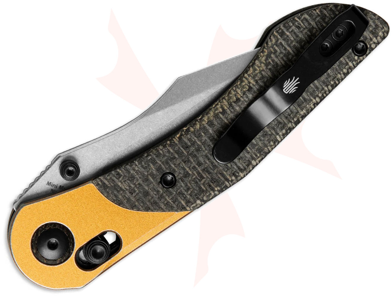 Kizer Cutlery Vanguard Paul Munko Mini Mystic Clutch Lock Folding Knife ...