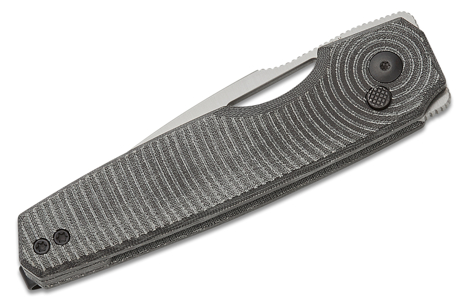 Kizer Cutlery Vanguard Caleb Waldman Dogfish Button Lock Folding Knife ...