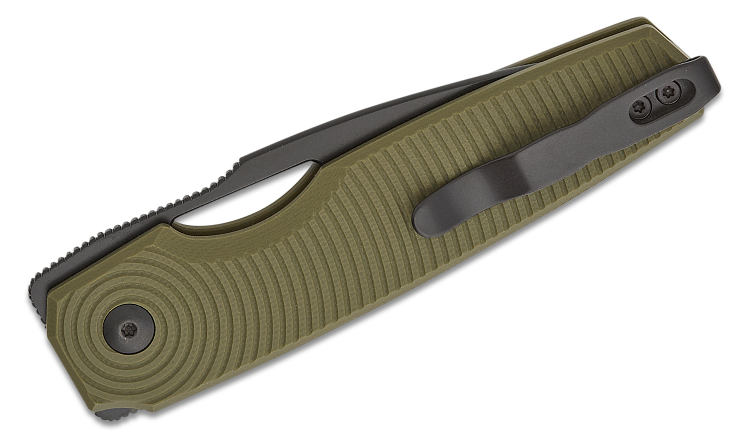 Kizer Cutlery Vanguard Caleb Waldman Dogfish Button Lock Folding Knife ...