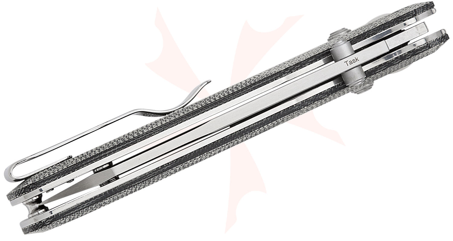 Kizer Cutlery Vanguard Nick Consoli Task Clutch Lock Folding Knife 3.03 ...