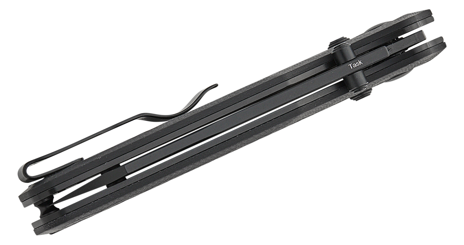 Kizer Cutlery Vanguard Nick Consoli Task Clutch Lock Folding Knife 3.04 ...