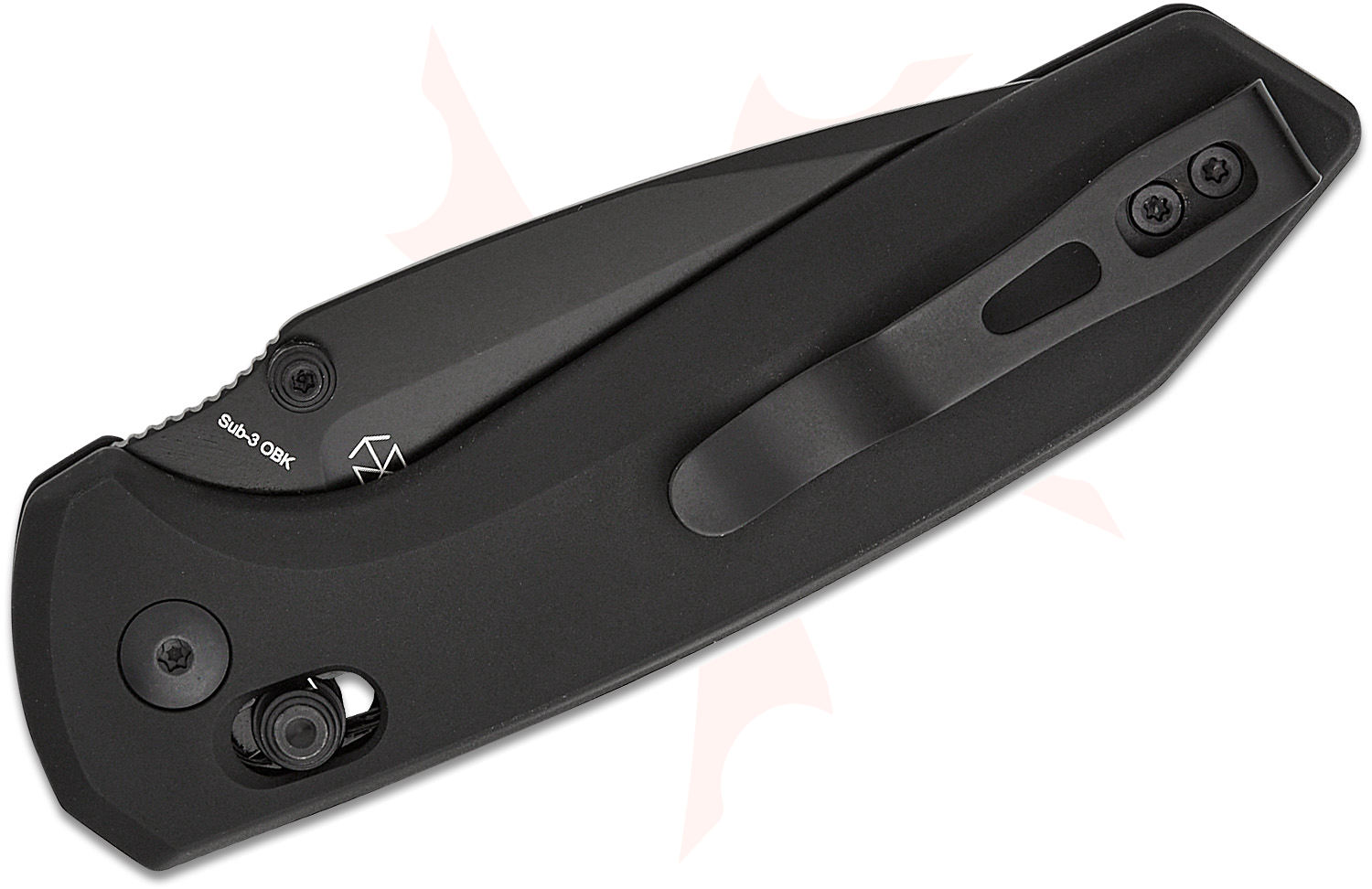 Kizer Cutlery Vanguard Mikey Carlson Sub-3 OBK Clutch Lock Folding ...