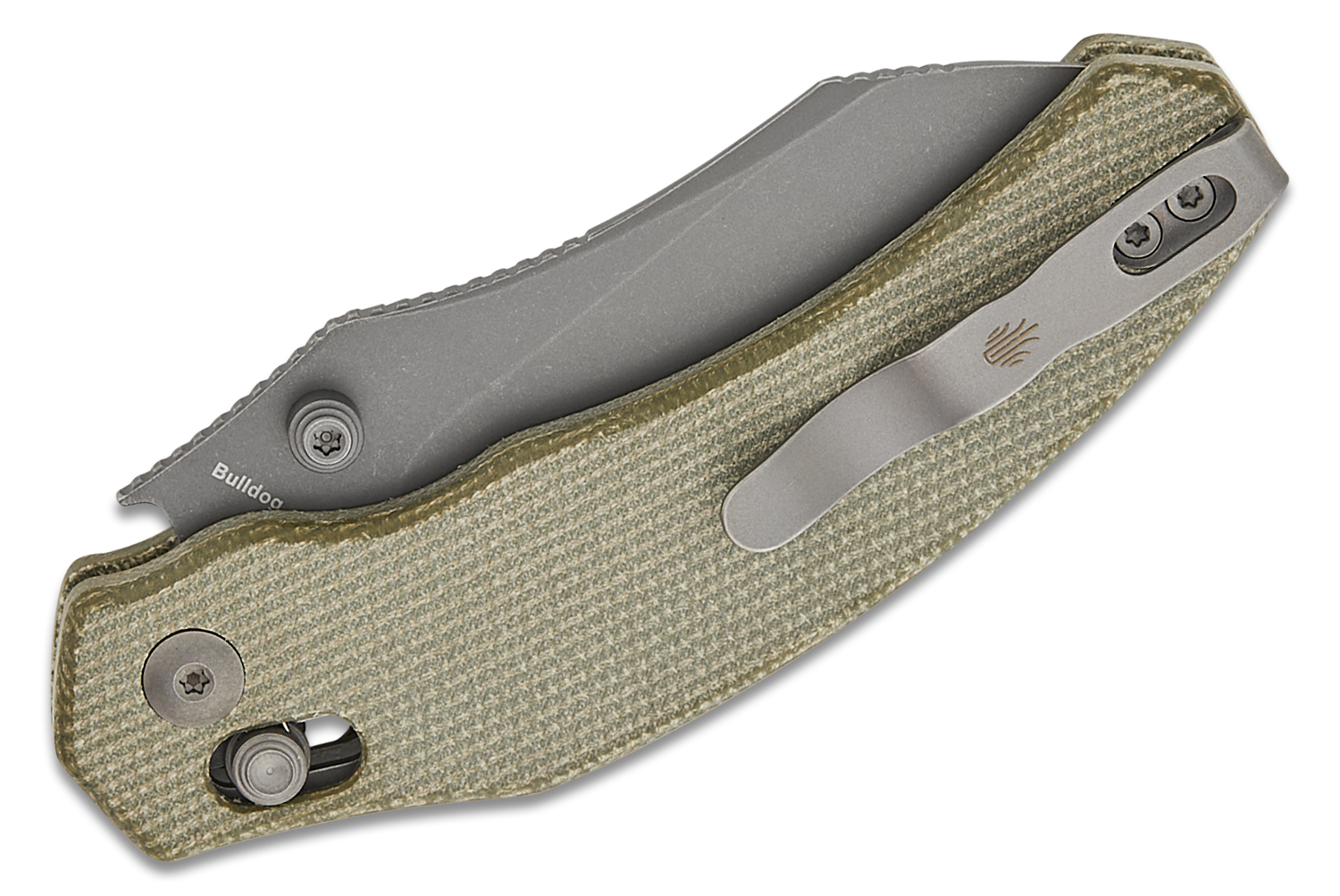 Kizer Cutlery Vanguard O. SHO Bulldog Clutch Lock Folding Knife 3 ...