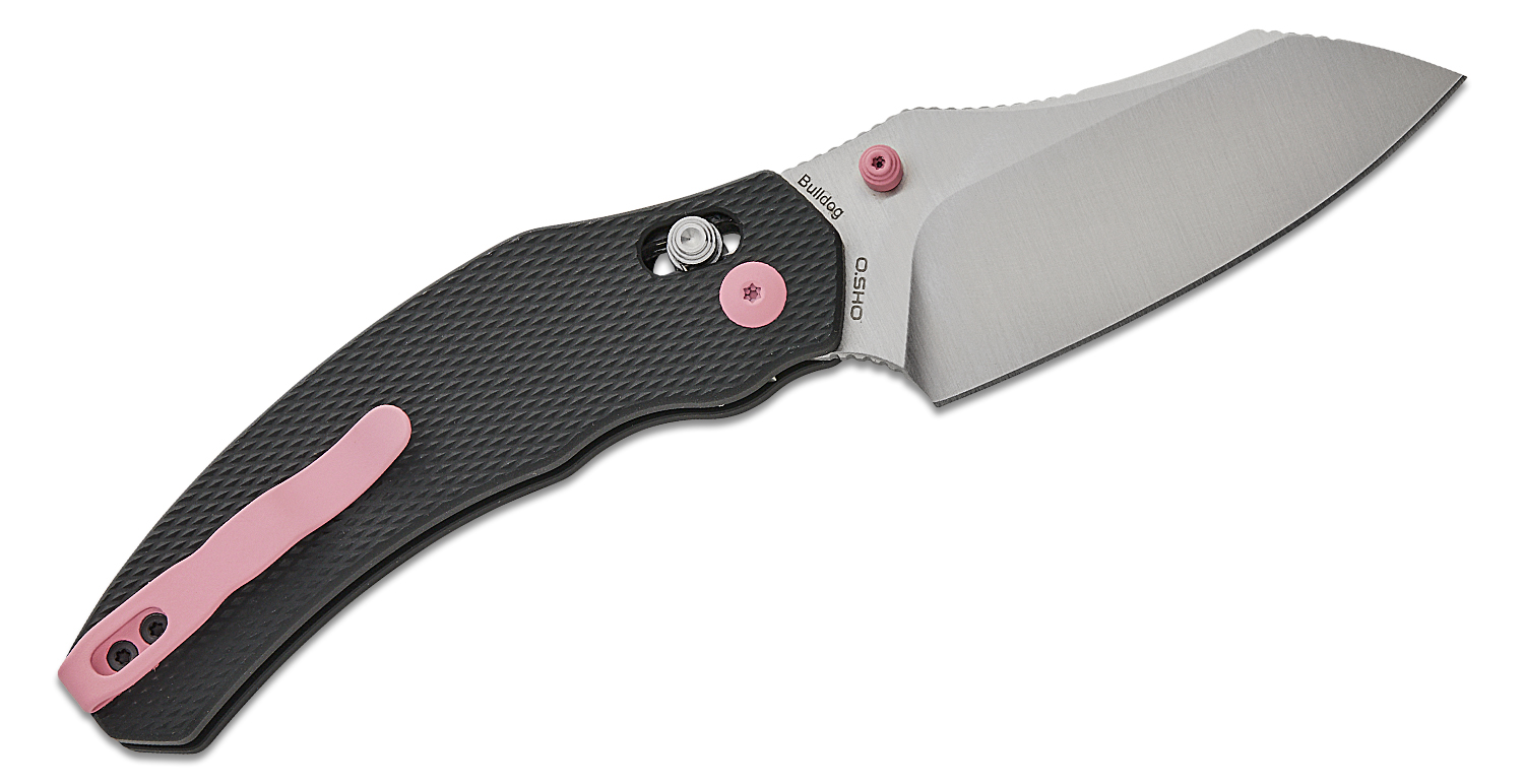 Kizer Cutlery Vanguard O. SHO Bulldog Clutch Lock Folding Knife 3 ...