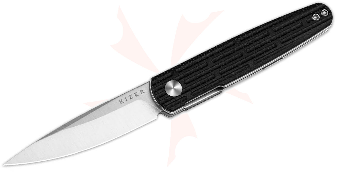 Kizer Cutlery Vanguard Maksim Epifantsev Bamboo Liner Lock Front ...