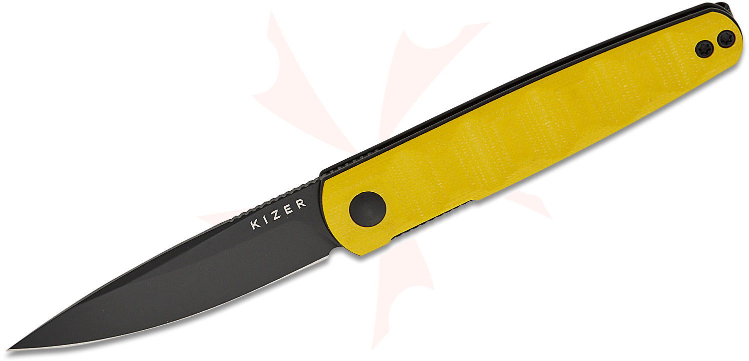 Kizer Cutlery Vanguard Maksim Epifantsev Bamboo Liner Lock Front ...