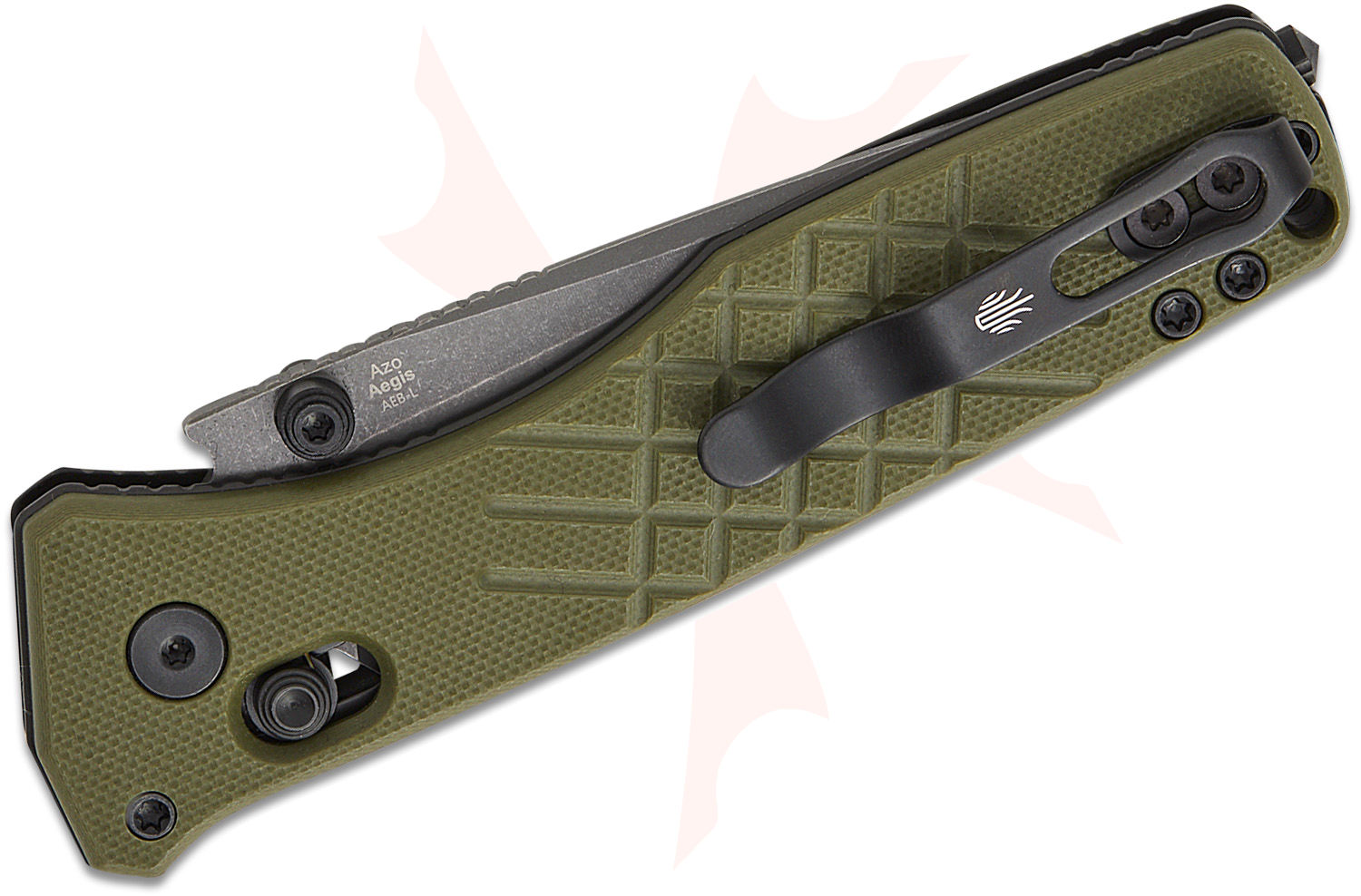 Kizer Cutlery Vanguard Aegis T Clutch Lock Rescue Folding Knife 3.21 ...
