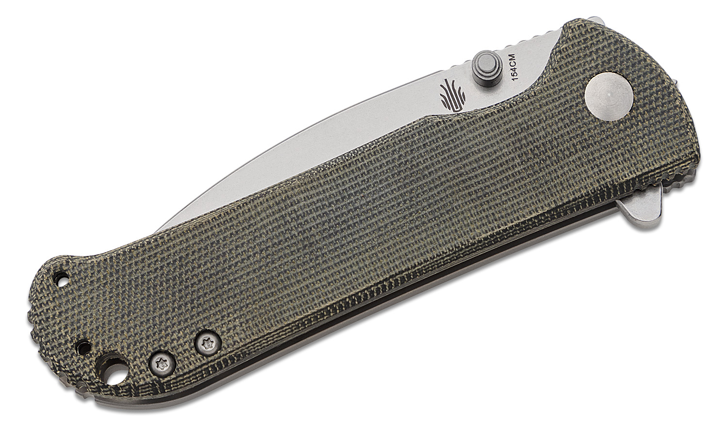 Kizer Cutlery Justin Gingrich Coniferous V Flipper Knife 3.35" 154CM ...