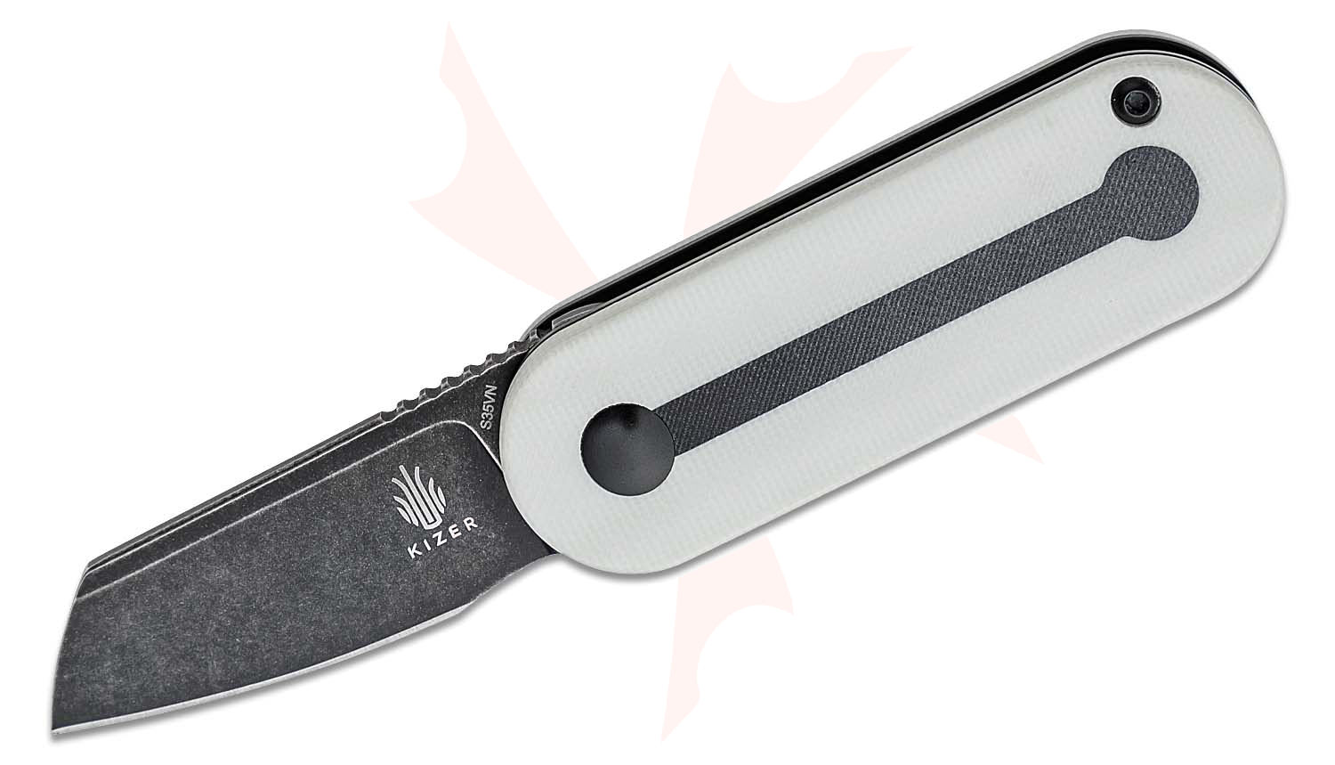 Kizer Cutlery Ki2583A1 Azo/Liz Mini Bay Detent Slipjoint Flipper Knife ...