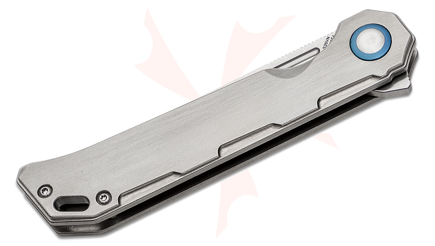 Kizer Cutlery Ki4458T4 Begleiter Flipper Knife 3.54" S35VN Satin Drop ...