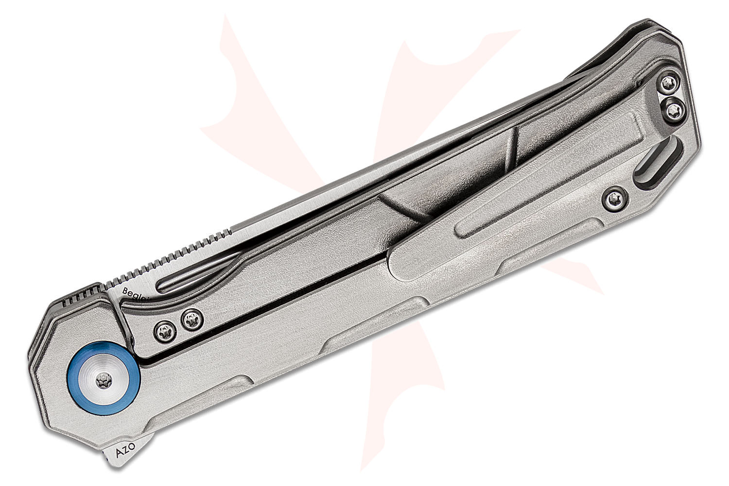 Kizer Cutlery Ki4458T4 Begleiter Flipper Knife 3.54" S35VN Satin Drop ...