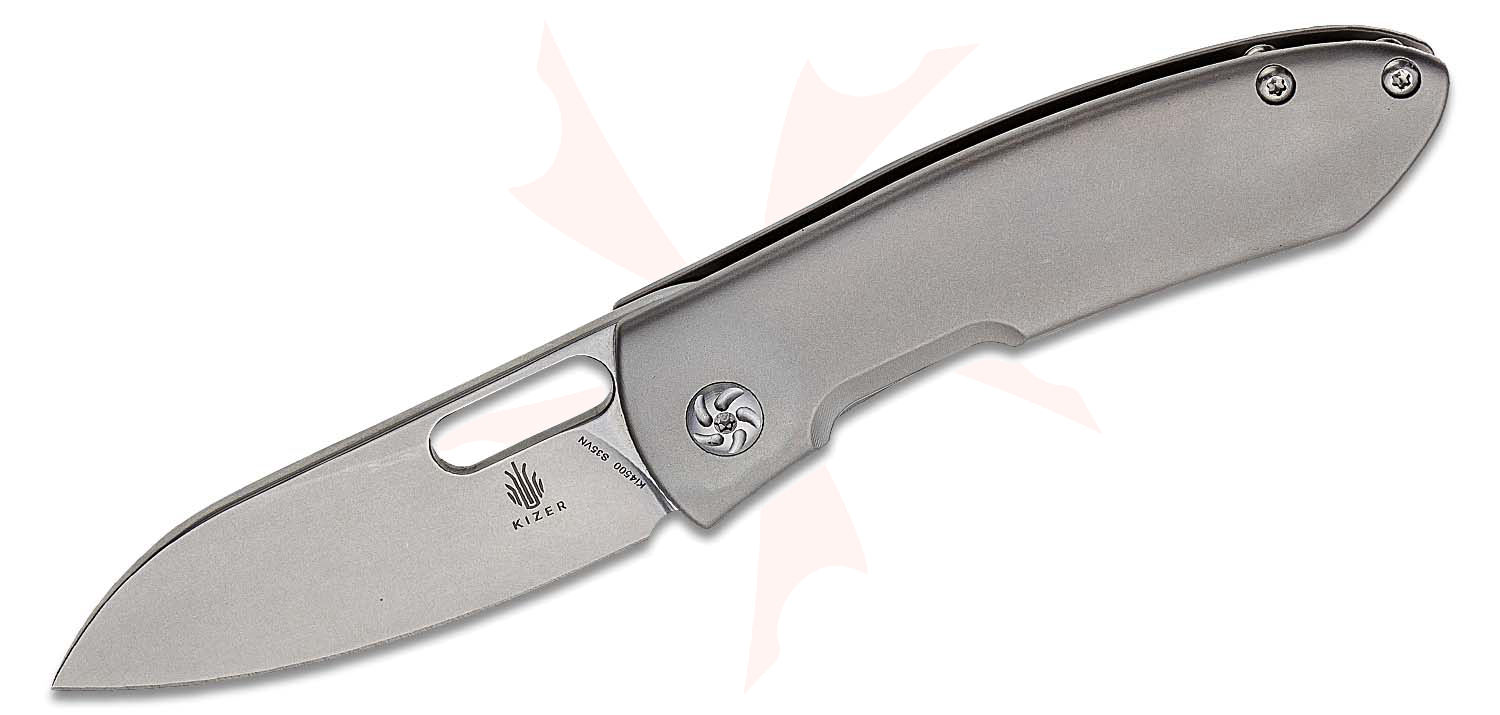 Kizer Cutlery Ki4500 Justin Lundquist Wanderer Folding Knife 3.44 ...