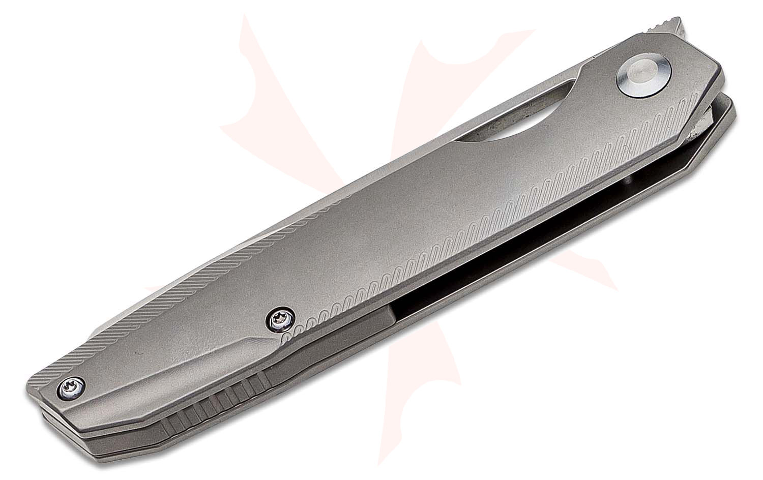 Kizer Cutlery Ki4545A1 Gage Genie Front Flipper Knife 3.42" S35VN ...