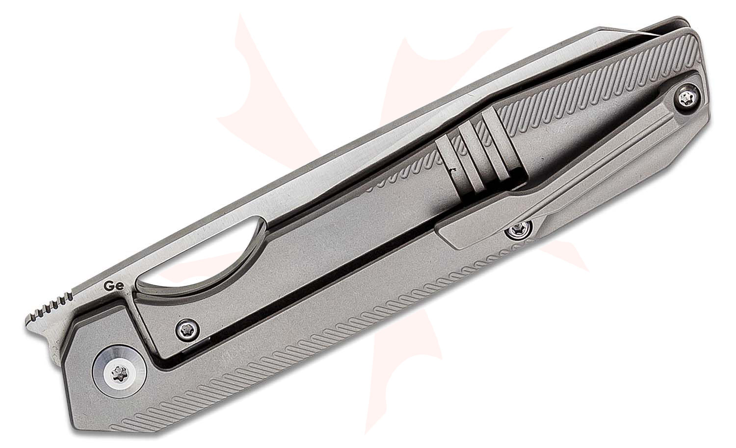 Kizer Cutlery Ki4545A1 Gage Genie Front Flipper Knife 3.42" S35VN ...