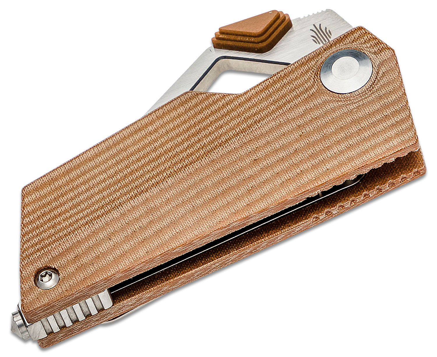 Kizer Cutlery Vanguard Yue CyberBlade Folding Knife 2.16" M390 Satin ...