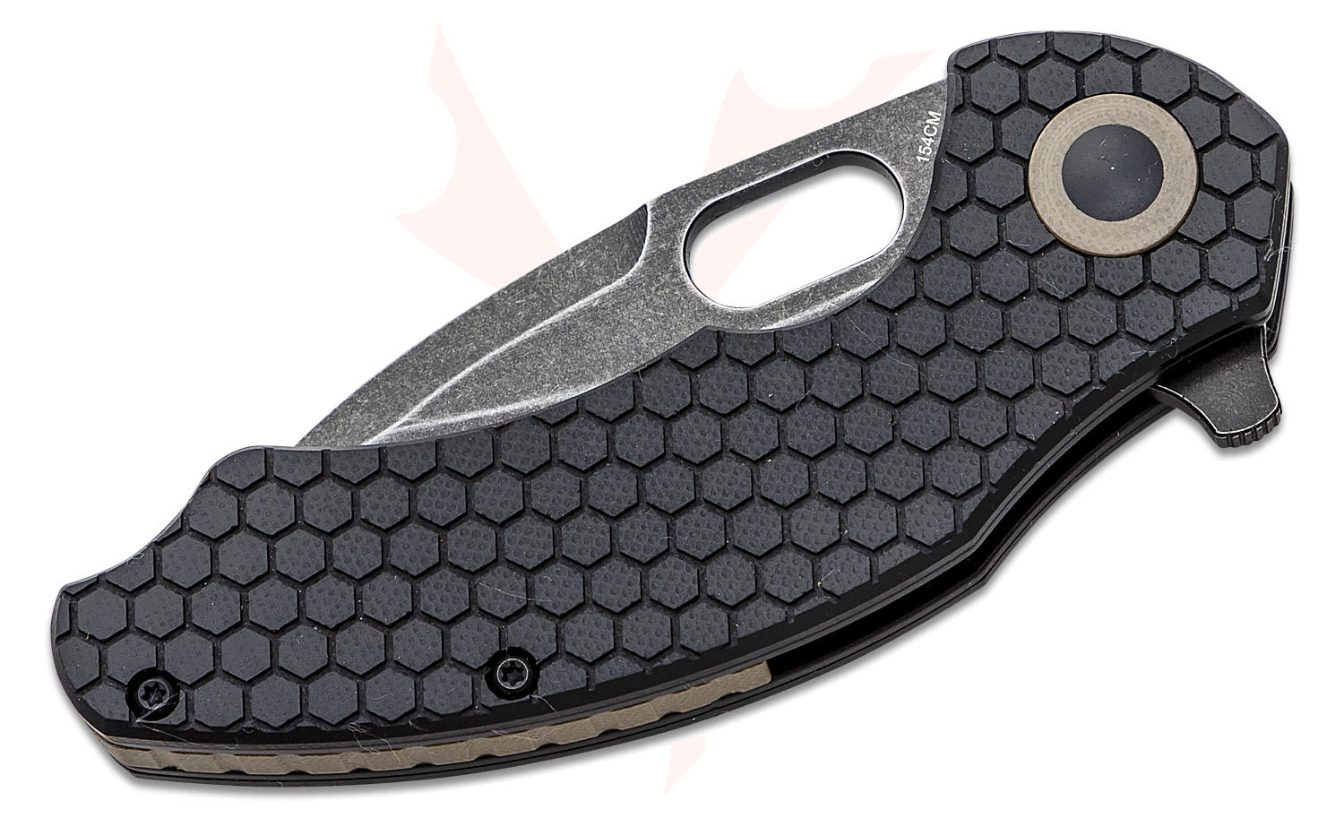 Kizer Cutlery Vanguard Matt Degnan Mini Roach Flipper Knife 2.99" 154CM ...