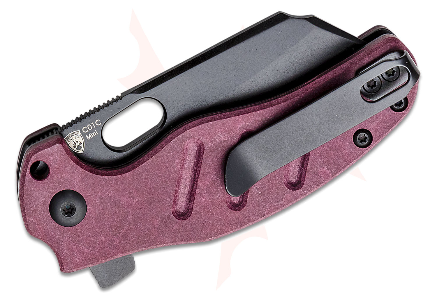 Kizer Cutlery Vanguard Mini Sheepdog C01C Flipper Knife 2.63" CPM-4V ...