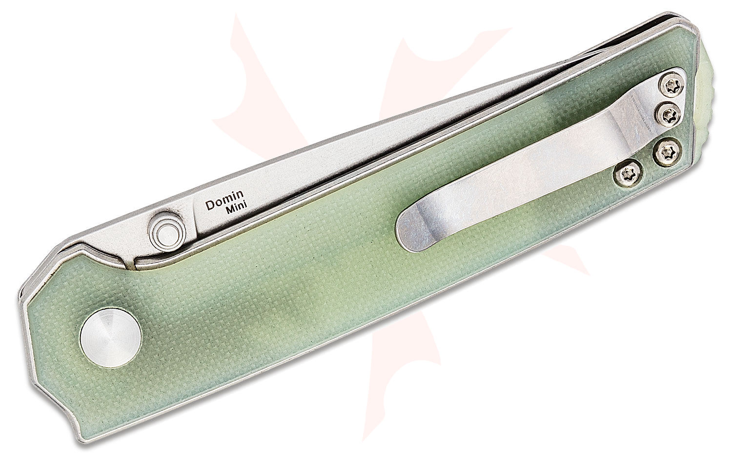 Kizer Cutlery Vanguard Mini Domin Folding Knife 2.91" N690 Stonewashed ...