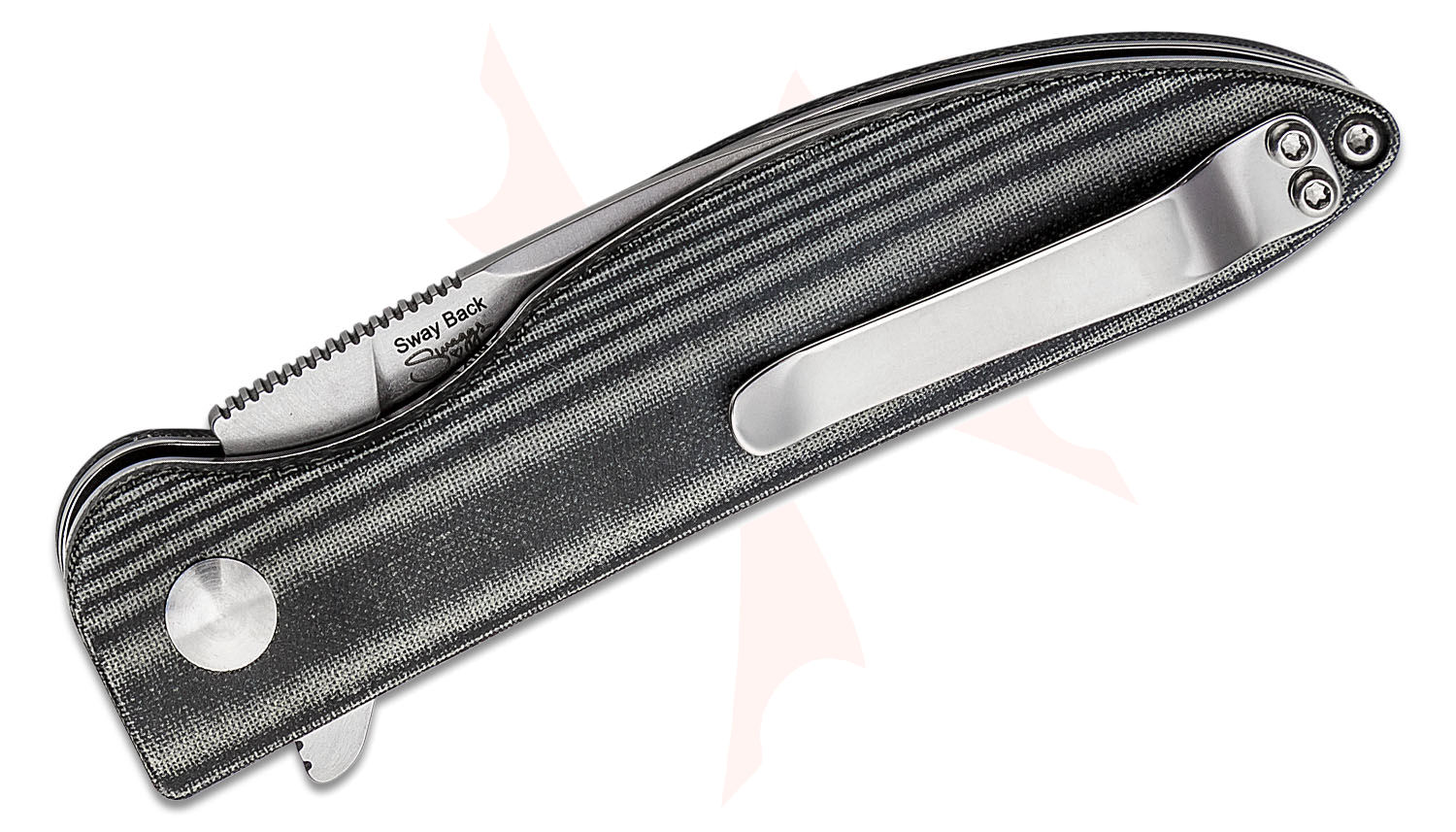 Kizer Cutlery Vanguard Swaggs Sway Back Flipper Knife 2.99" CPM-4V ...