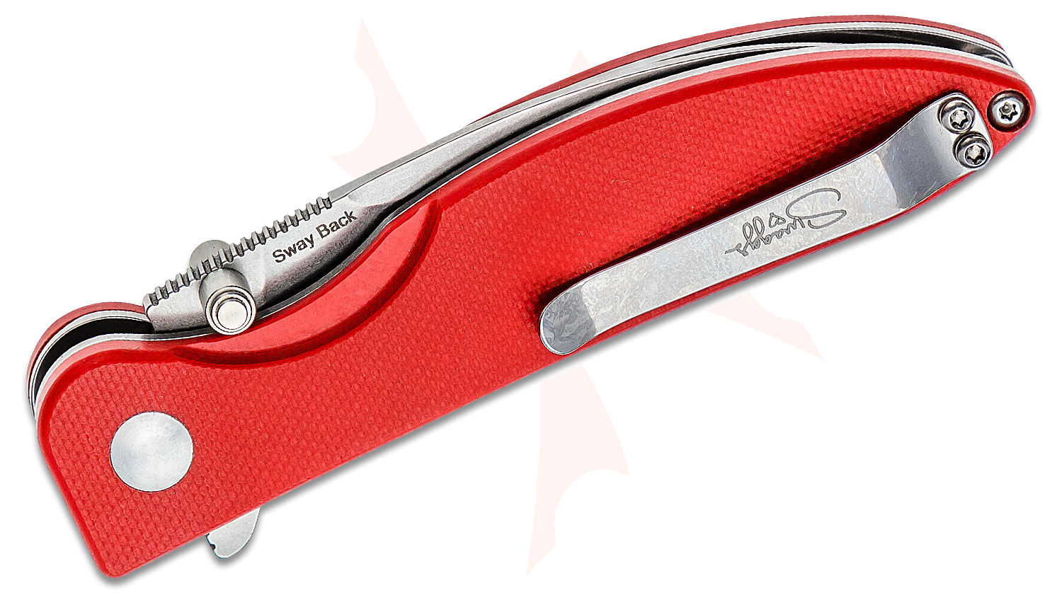 Kizer Cutlery Vanguard Swaggs Sway Back Flipper Knife 2.99" N690 ...