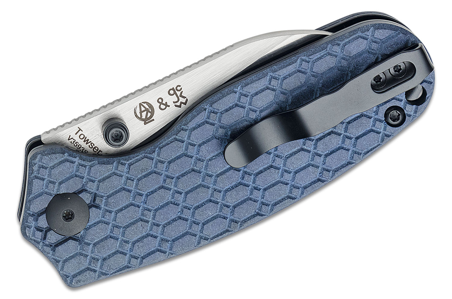 Kizer Cutlery Vanguard Azo/Gecko Customz Towser S Folding Knife 2.83 ...