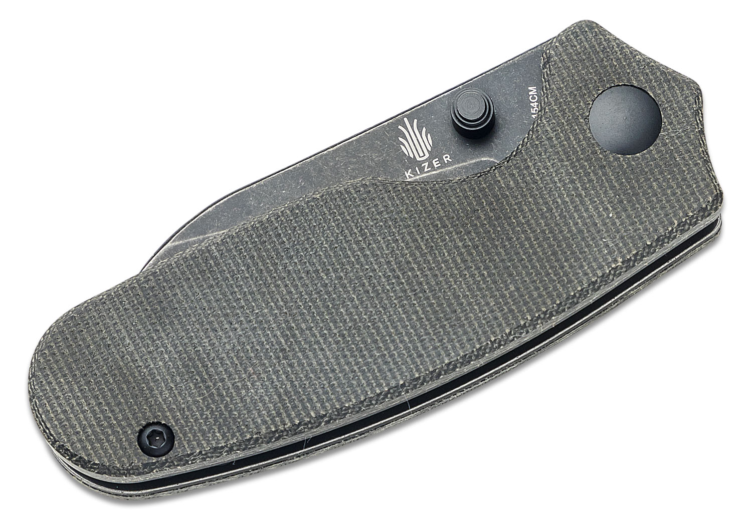 Kizer Cutlery Vanguard Azo/Gecko Customz Towser S Folding Knife 2.83 ...