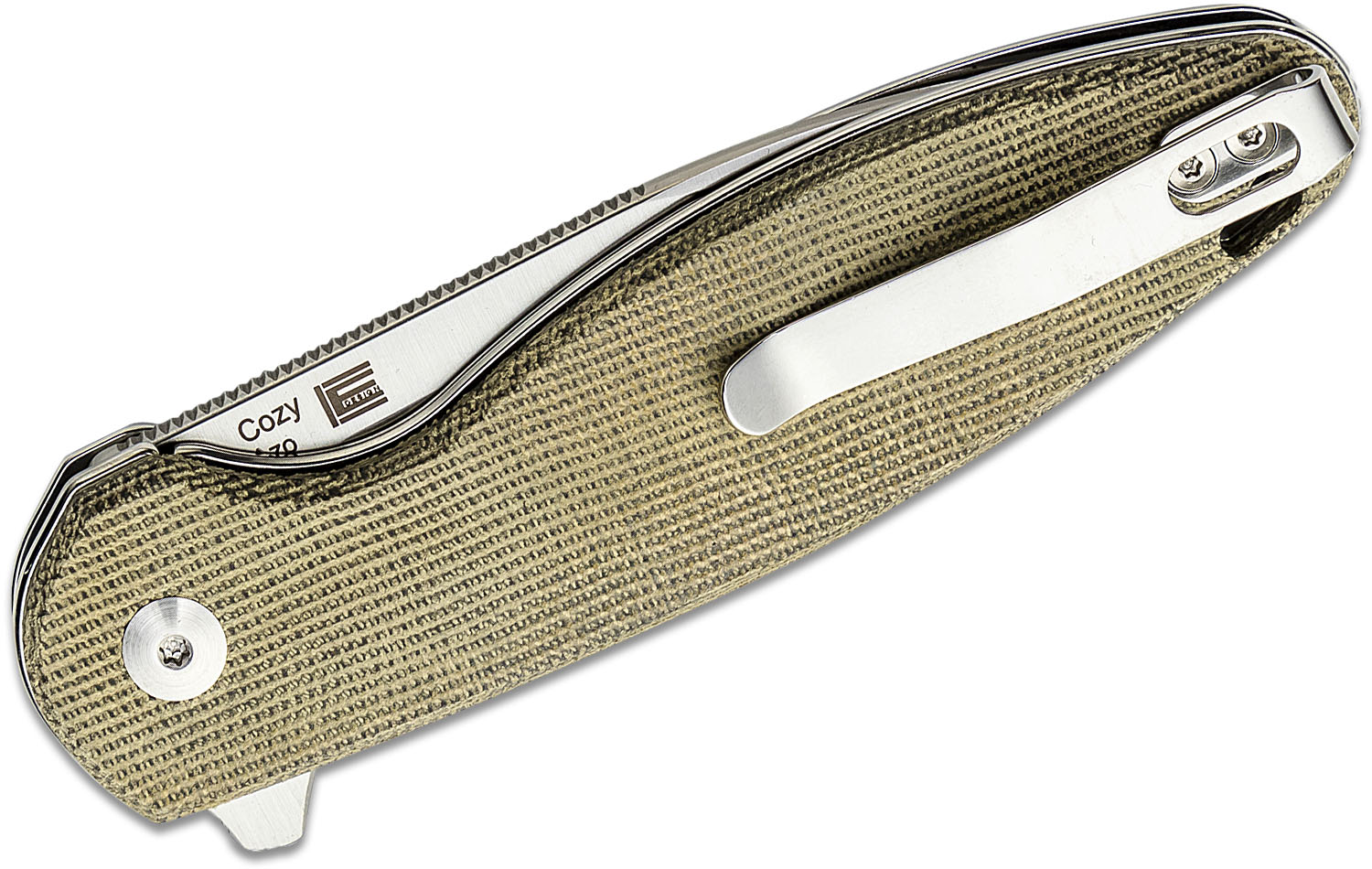 Kizer Cutlery Vanguard Carlos & Azo Cozy Flipper Knife 3.31" 154CM ...