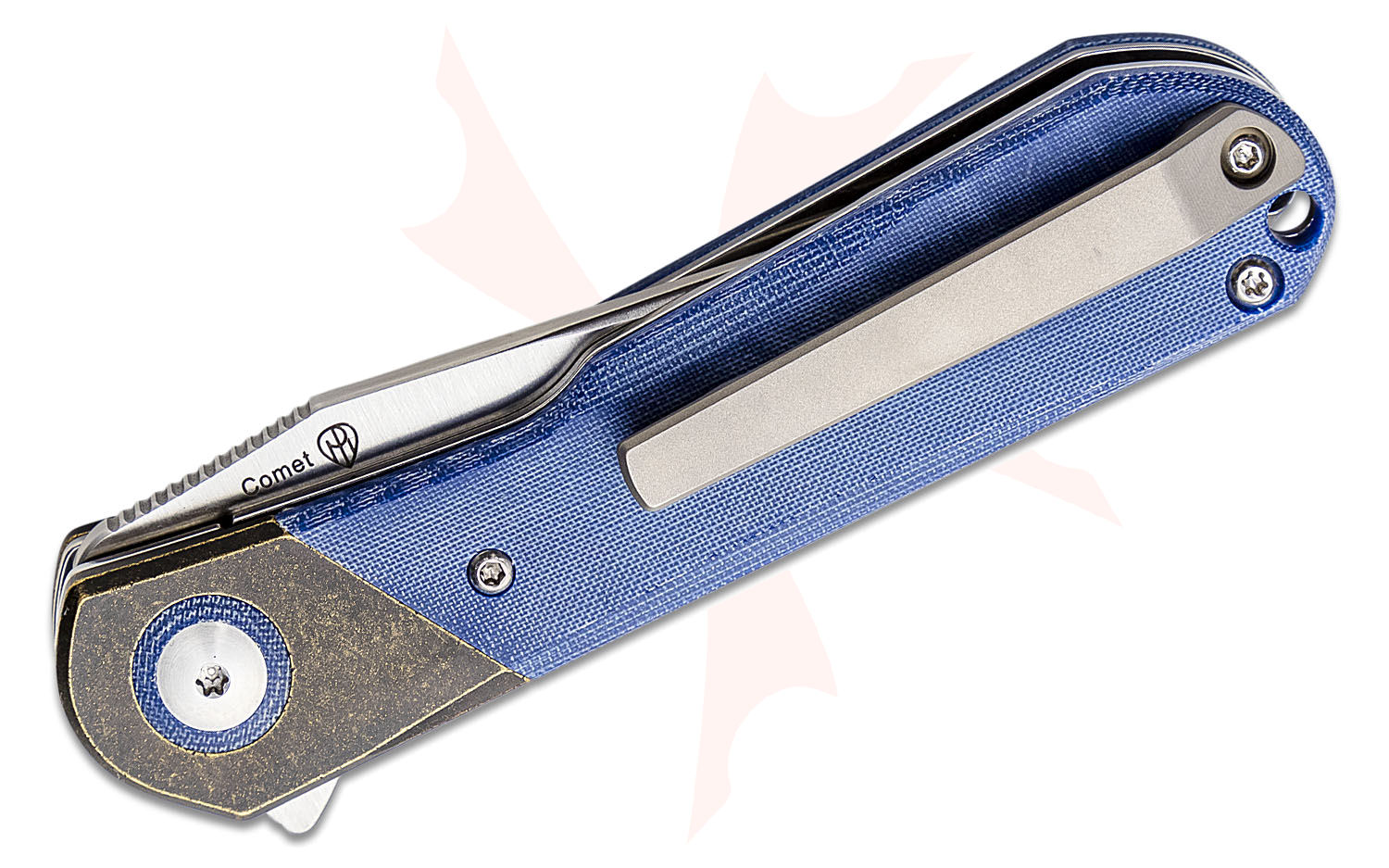 Kizer Cutlery Vanguard Paul Munko Comet Flipper Knife 2.87" 154CM Satin ...