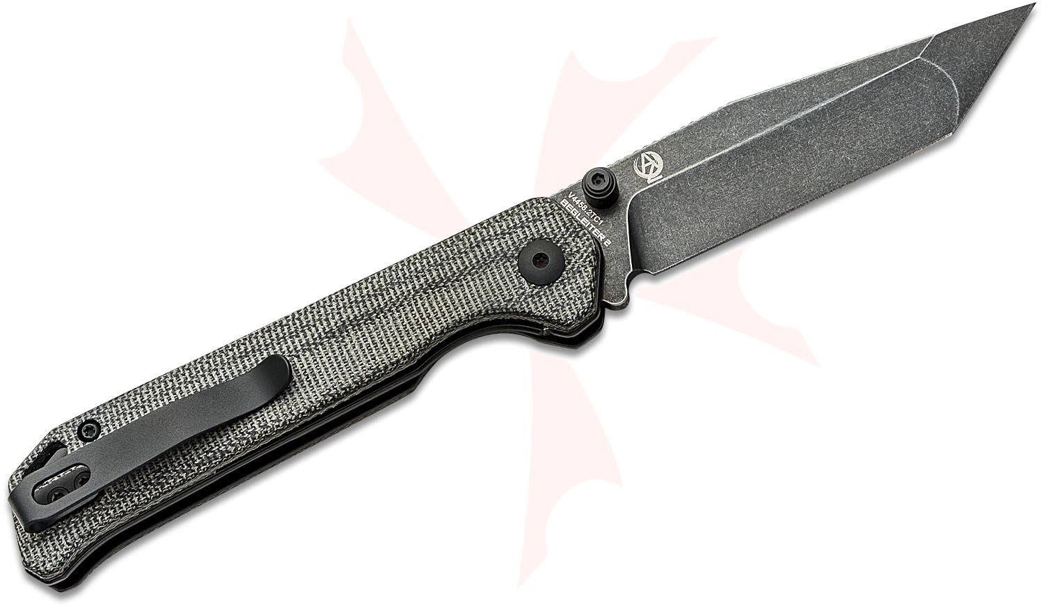 Kizer Cutlery Vanguard Begleiter2 Folding Knife 3.43" 154CM Black ...