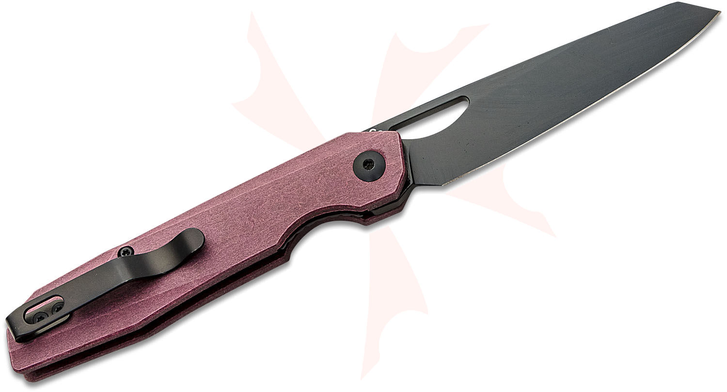 Kizer Cutlery Vanguard Gage Genie Front Flipper Knife 3.39" 154CM Black ...