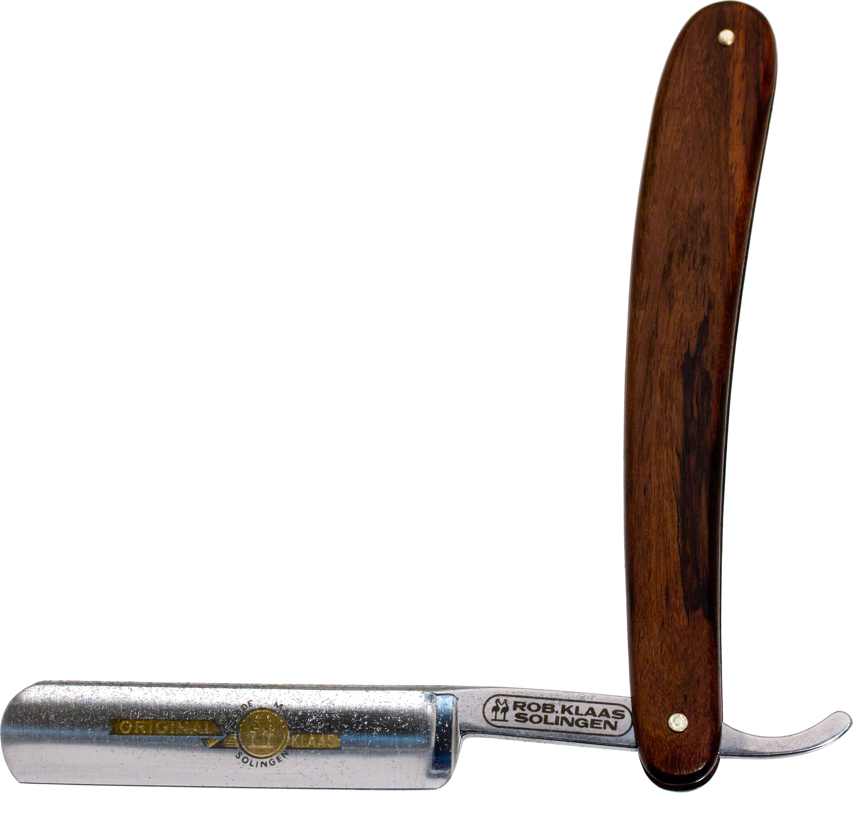 Robert Klaas 5/8" Hollow Ground Straight Razor, Rose Wood Handle ...