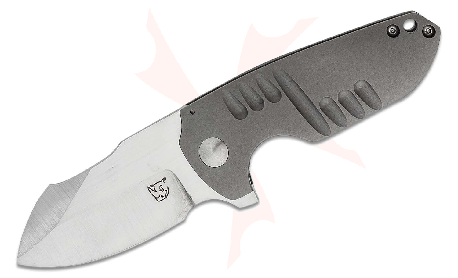 KM Designs Custom Gents Fatboy Flipper Knife 2.875" CPM-154 Satin ...