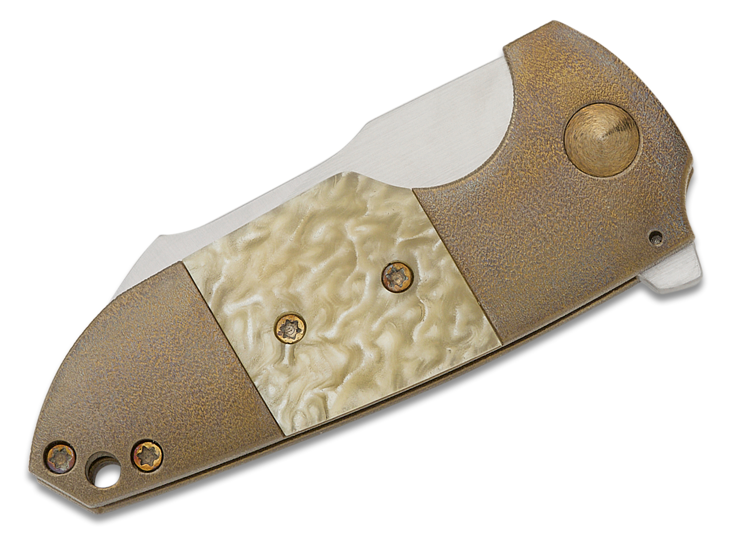 KM Designs Custom Gents Fatboy Flipper Knife 2.875" CPM-154 Satin ...