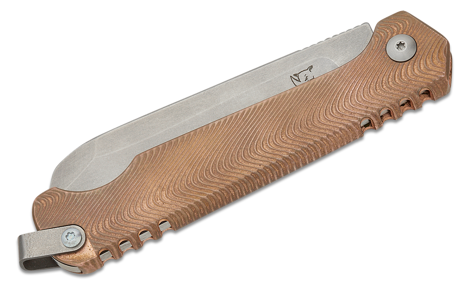 KM Designs/Graham Knives Cracker Slipjoint Folding Knife 3.5" CPM-154 ...