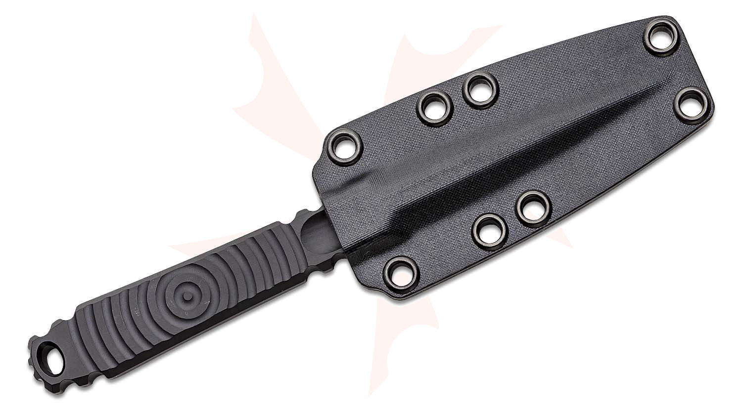 Knight Elements OSS Dagger Fixed Blade Knife 3" A2 Black Double Edge ...