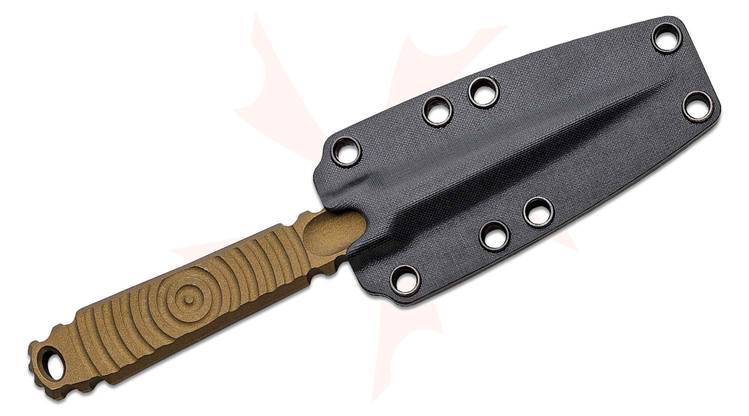 Knight Elements OSS Dagger Fixed Blade Knife 3" A2 Bronze Double Edge ...