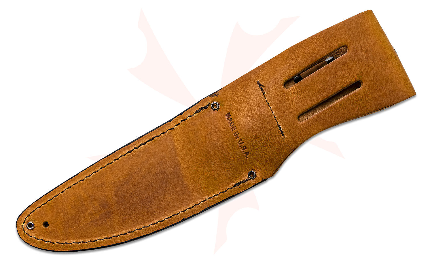 Knives of Alaska Bush Camp Knife Fixed 6" D2 Bead Blast Blade, Black ...