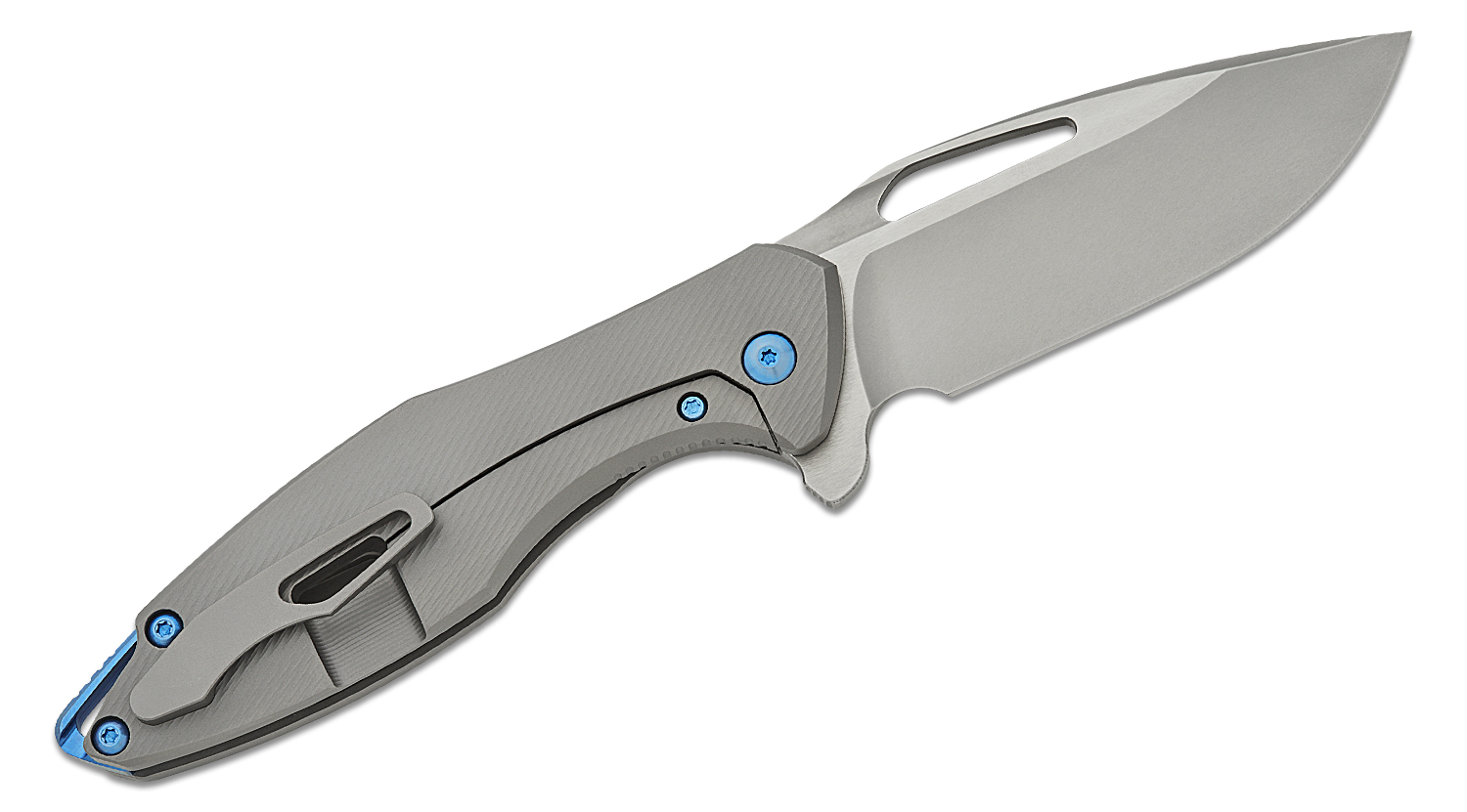 Koenig Knives Arius Gen 4 Flipper Knife 3.5" M390 Burnished Two-Tone ...