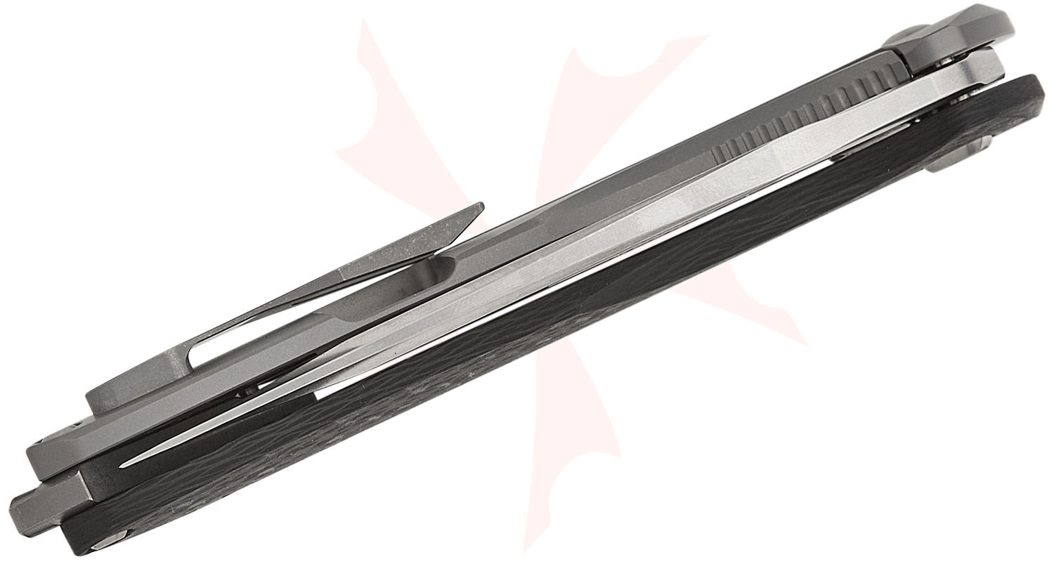 Koenig Knives Custom Arius Gen 4 Flipper Knife 3.5" M390 Brightwashed ...