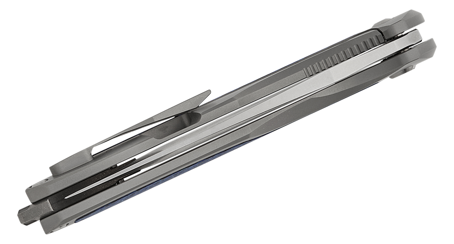 Koenig Knives Custom Arius Flipper Knife 3.5" CPM-MagnaCut Brightwashed ...