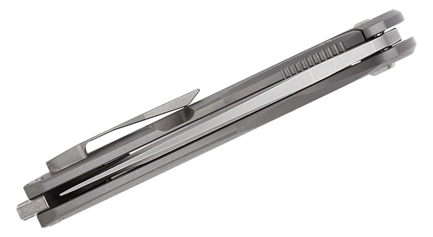 Koenig Knives Mini Arius Flipper Knife 3" M390 Burnished Two-Tone Blade ...