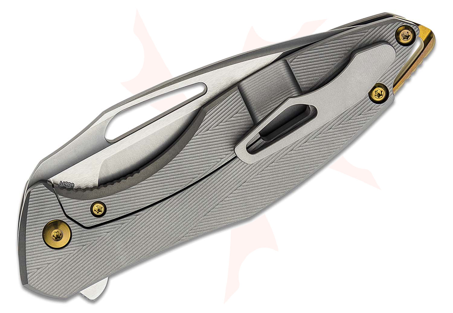 Koenig Knives Custom Arius Flipper Knife 3.5" M390 Two-Tone Blade ...