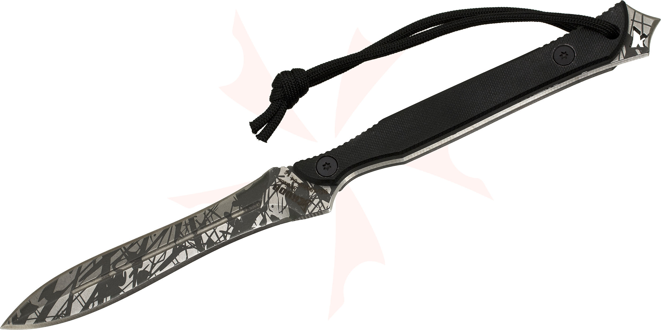 Krudo Knives Bliss Acid Dagger 4.875" Double Edge 9Cr18MoV Blade, G10 ...