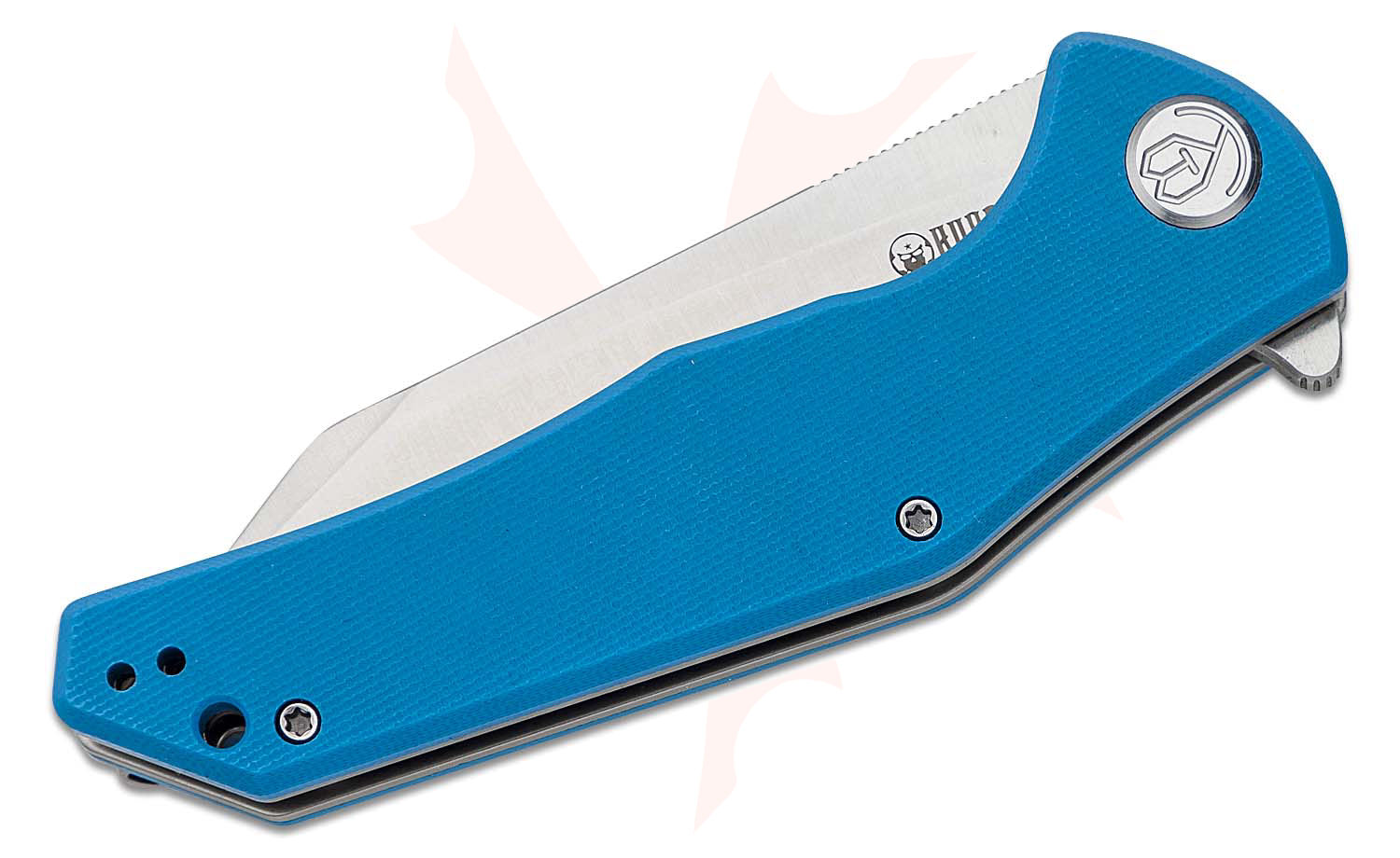 Kubey Knives Flash Flipper Knife 3.82" D2 Satin Reverse Tanto Blade ...