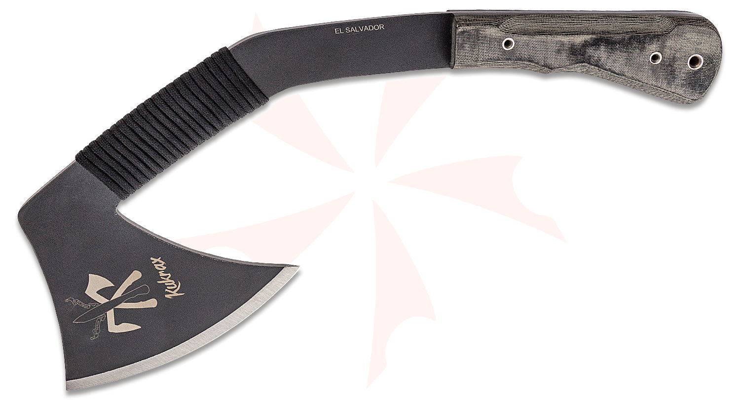 Kukrax Tak Axe Tactical/Survival Tomahawk 6" 1075 Carbon Steel Blade ...